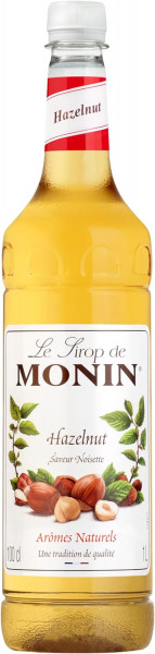 Monin Hazelnut Syrup - 1 Litre - From Monin Syrups & PureGusto UK