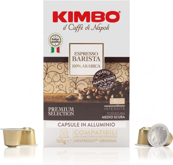KIMBO ARABICA Coffee Capsules - 30 Pack Kimbo Nespresso Capsules