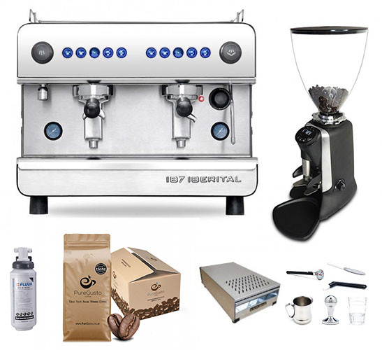 Commercial Espresso Machine MEGA Package - Best Price | PureGusto