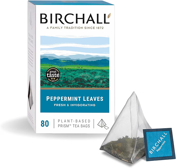 Birchall Peppermint Tea Bags (15 or 80 pack) | PureGusto