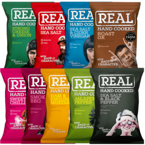 REAL Handcooked Crisps