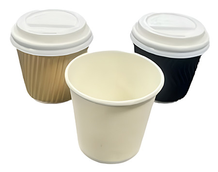 4oz Espresso Cups, 4oz Paper Cups, Espresso Paper Cups, 4oz Ripple Cups