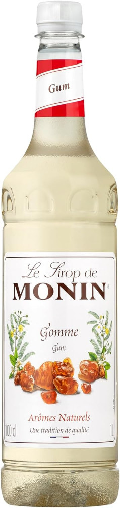 Monin Gomme Syrup - 1 Litre - From Monin Syrups & PureGusto UK