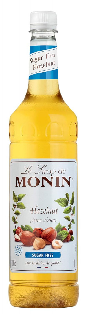 Monin Sugar Free Hazelnut Syrup - 1 Litre - From Monin Syrups ...