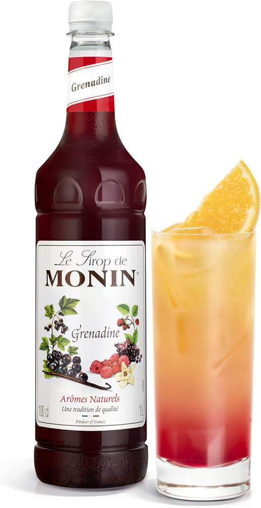 Monin Grenadine Syrup - 1 Litre - From Monin Syrups & PureGusto UK