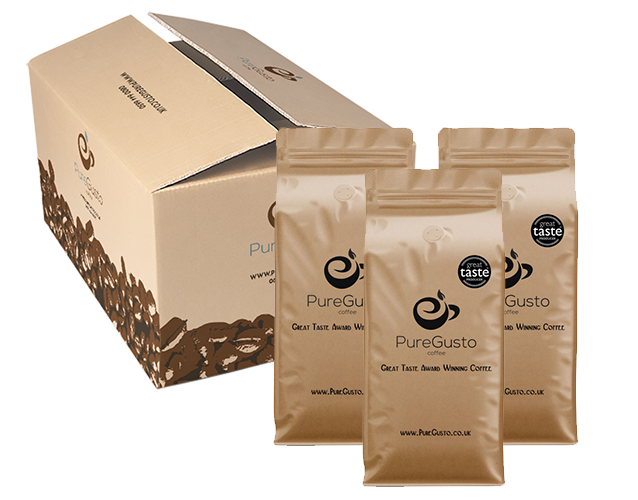 PureGusto Award Winning Coffee Beans, Sample Box Of Award Winning ...