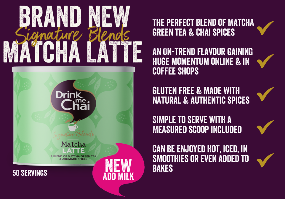 Drink Me Chai - Matcha Spiced Latte Blend 1 KG