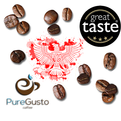 PureGusto VALENTIA - 3 Star Great Taste Award Winning Coffee Beans