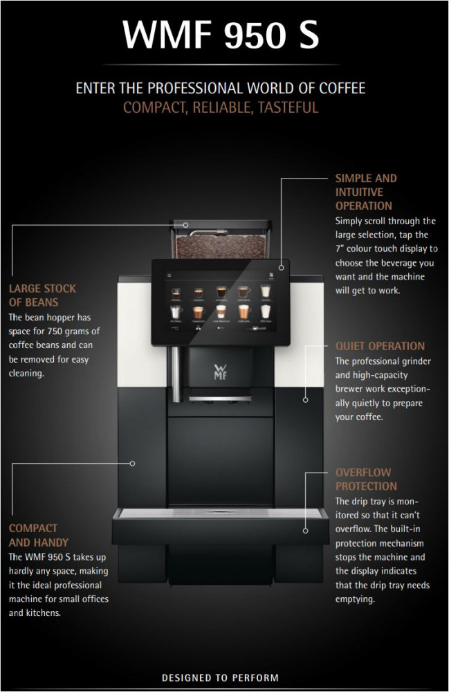 WMF 950S Coffee Machine - Price Promise - PureGusto Authorised WMF 950s Best Price