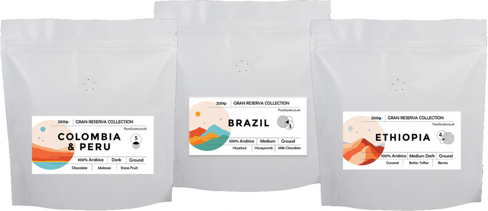 Luxury Ground Coffee Range, Made From Luxury 100% Arabica Coffees In ...